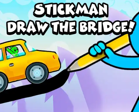 Stickman Draw the Bridge - Free Stickman Hook Games